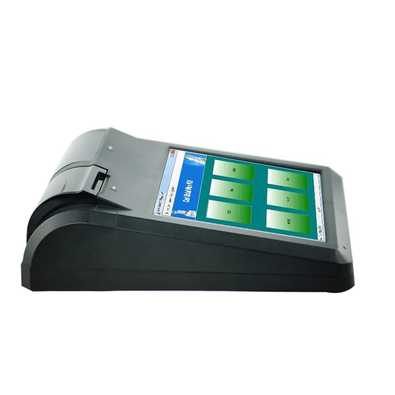 12 Inch Tablet Pos System Restaurant Counter Pos// Built-in Printer Pos ...