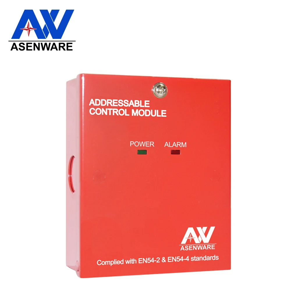 Addressable Non-polarity 2 Wire Fire Control Module For Power Plant And ...