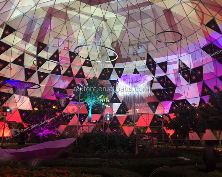 35m Festival Dome Tent - Waterproof & Fire-Resistant Geodesic Dome