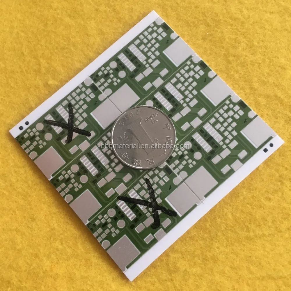 96% Alumina Ceramic Substrate for Hybrid IC Integration