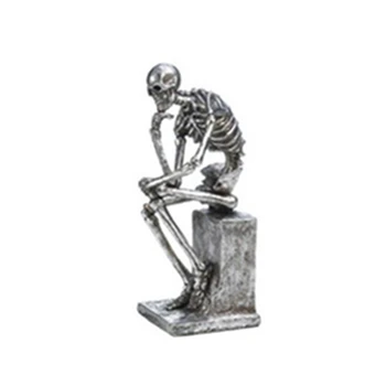 The Thinker Thinking Skeleton Statue - Buy The Thinker,Thinking Statue ...