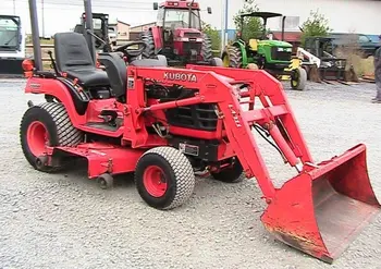 Kubota Bx2230 Tractor La211 Loader 4x4 Only 602 Hours Level Loader ...