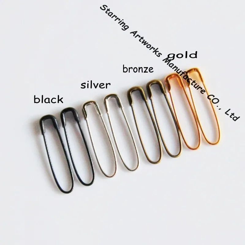 Wholesale Gold Color U Shaped Safety Pin In 22mm - Buy Gold Safety Pin ...