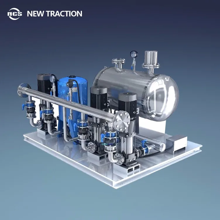 NCS Series Constant Pressure VFD Packaged Booster Pump System(id ...
