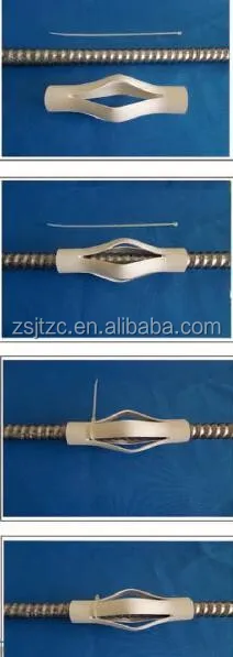 Pvc Rebar Centralizer - Buy Plastic Rebar Centralizers,Plastic ...
