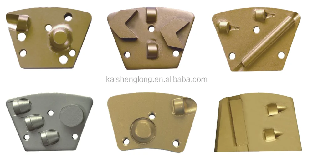 PCD Grinding Shoes - Efficient Epoxy Glue Floor Grinding