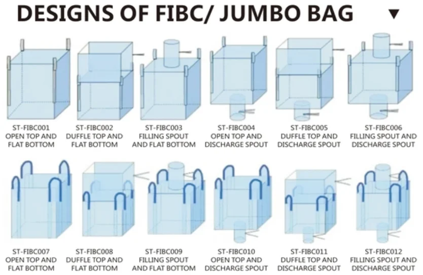 1 Ton Big Jumbo Bag - 1000kg Super Sacks for Wood Pellets