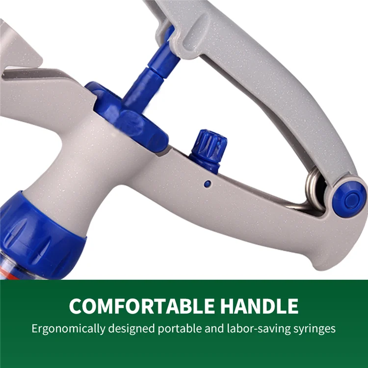2ml Bottle Connected Automatic Vaccine Syringe Vet Dosing