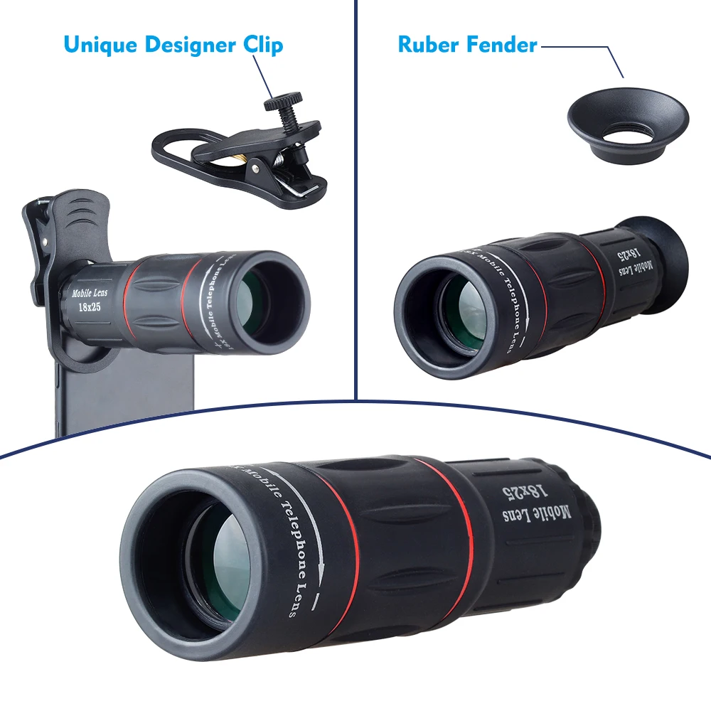 APEXEL 18X Zoom Telephoto Lens - Enhance Your Mobile Photography
