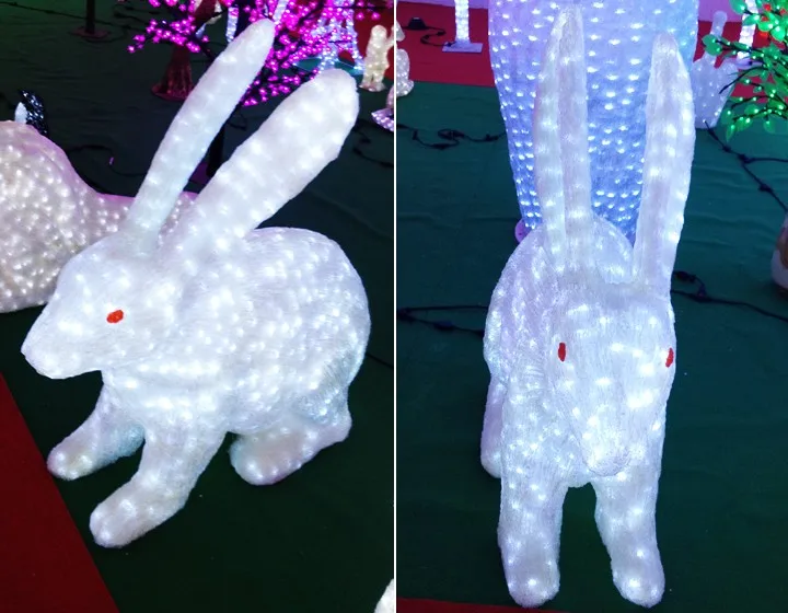 Custom Design Outdoor Christmas Lights Led Bunny For Easter - Buy Led ...