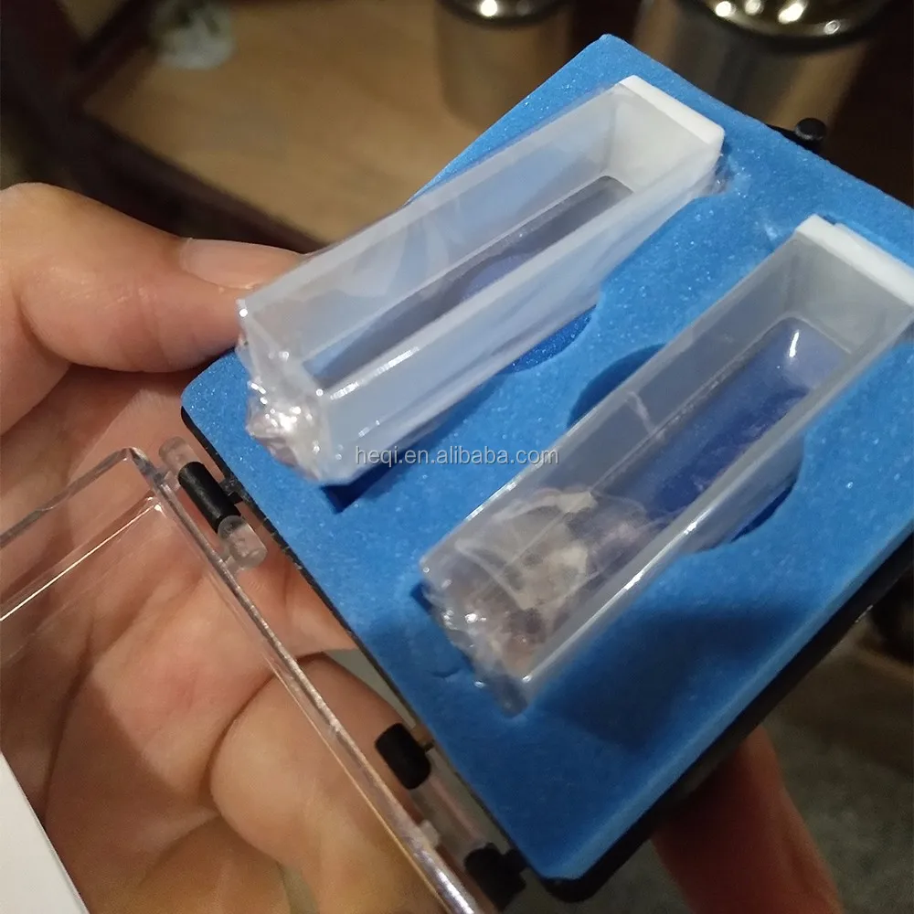 High Quality 10mm 20mm 30mm 50mm Quartz Cuvette - Buy Quartz Cuvette,10 ...