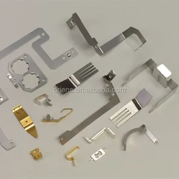Custom Metal Stamping Flat Spring Electrical Contacts - Buy Flat Spring ...