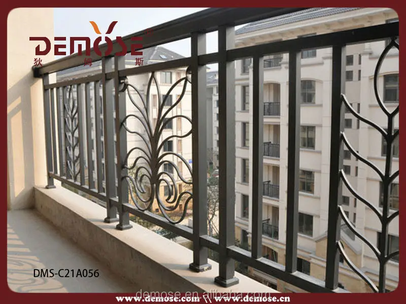 Aluminum Balcony Railings/veranda Railing Design by DEMOSE