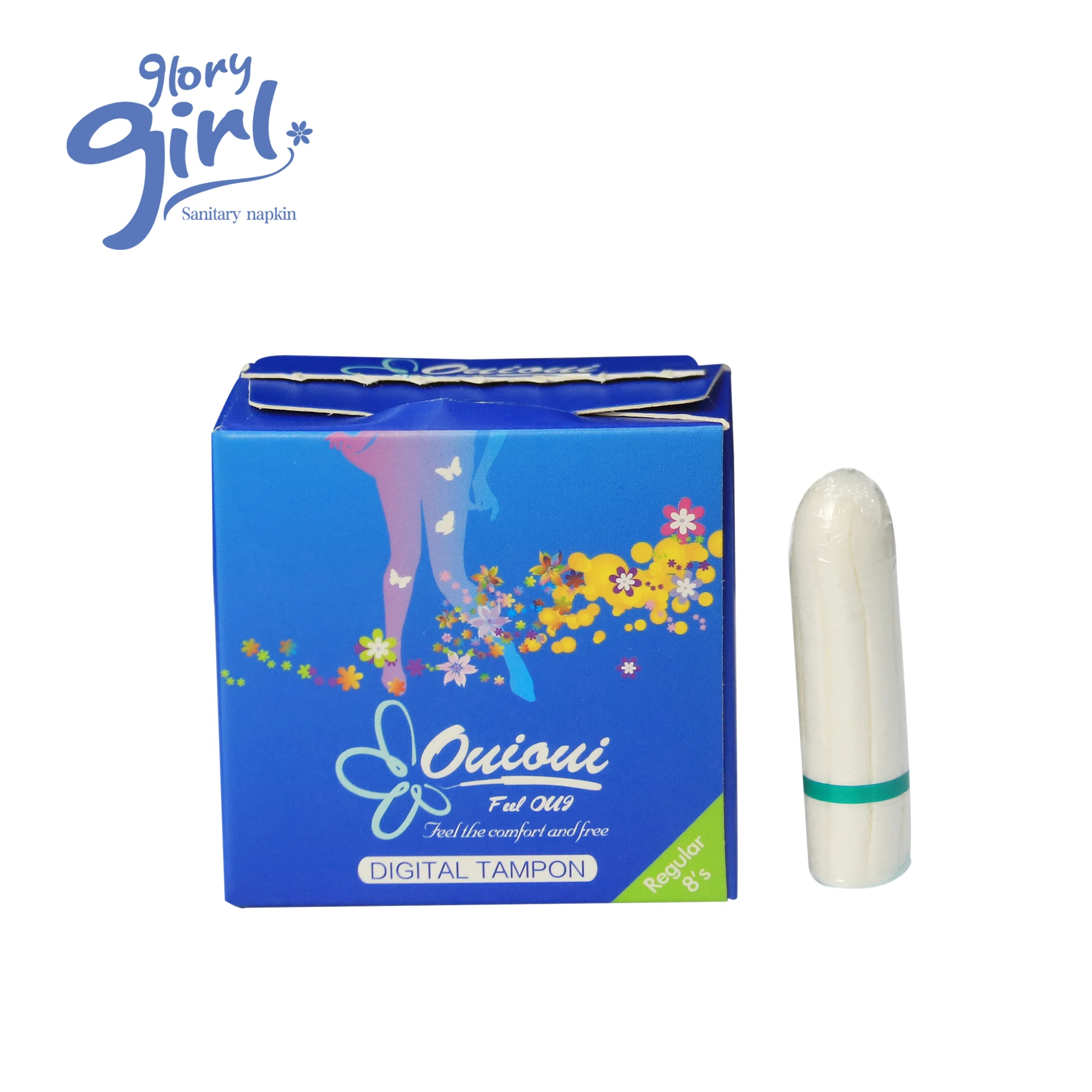 Women Menstrual Feminine Hygiene Care Oem Organic Cotton Tampon - Buy ...