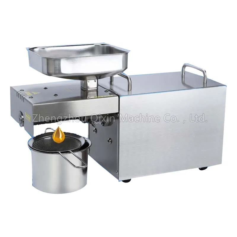 Automatic Stainless Steel Cold Press Groundnut Seed Oil Extractor New ...