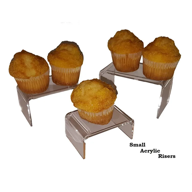 Custom Retail Store Table Top Clear Acrylic Riser Stand,Acrylic Tiered ...