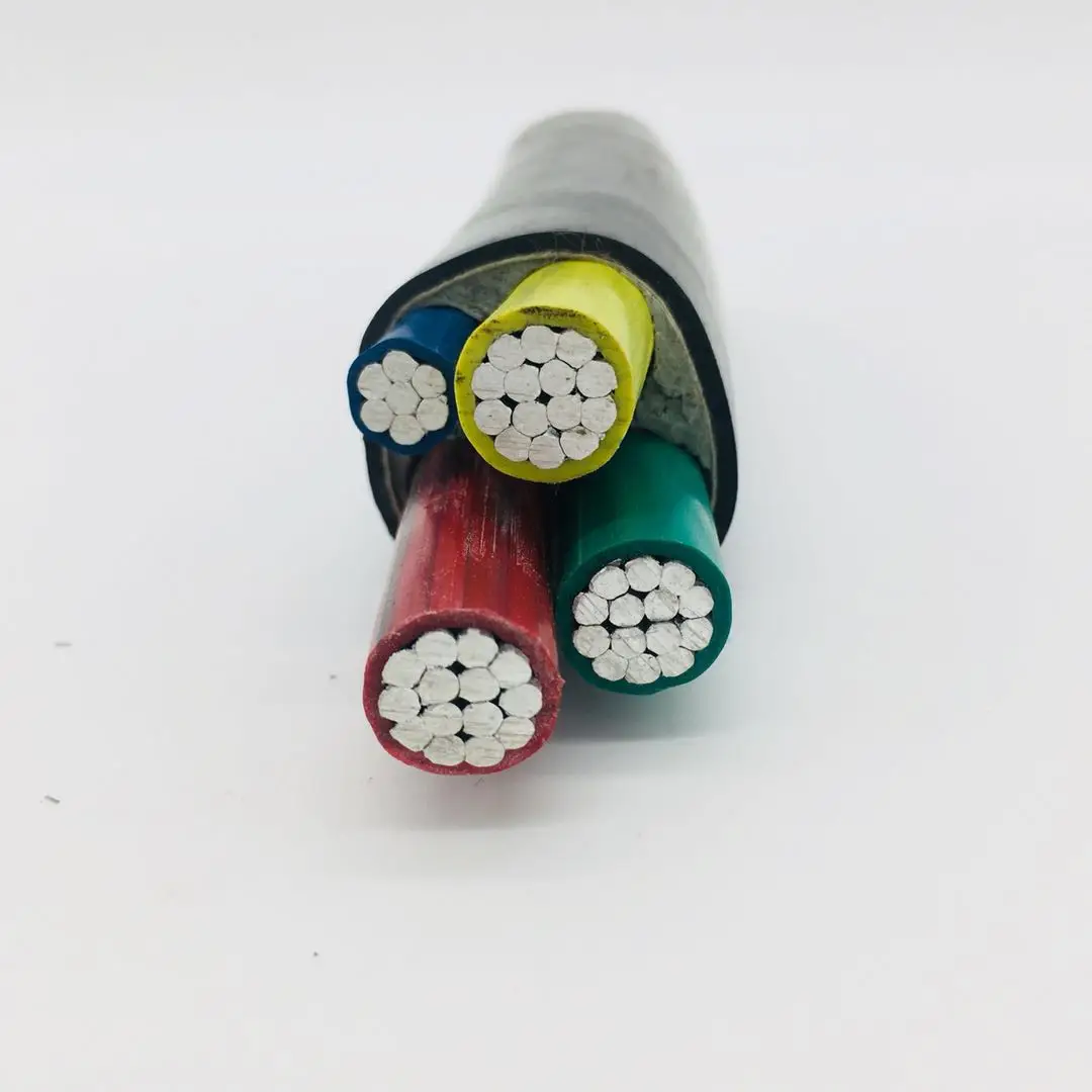 3 Phase 4 Wire Yjlv 3*70+1 Mm Aluminum Material 3 Core Pvc Insulated ...