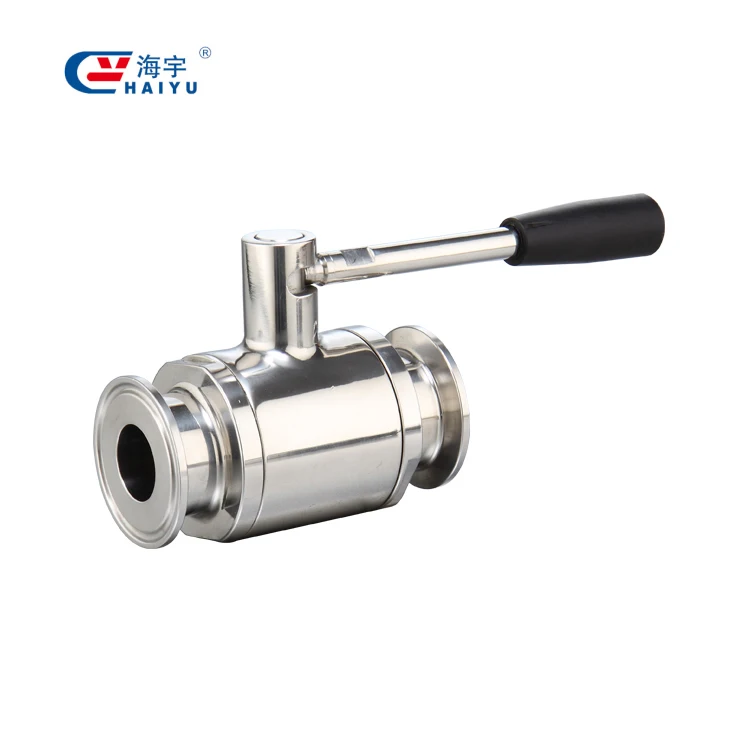 Sanitary Stainless 1 Inch Ball Valve with Clamp End
