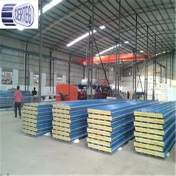 150mm Panel Core Thickness Insulated Eps Sandwich Panel For South ...