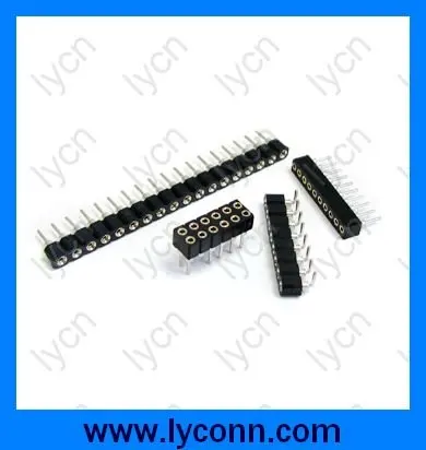Ultra Low And Very Low Profile 2.54 Ic Sip Socket Pin Connectors H1 ...