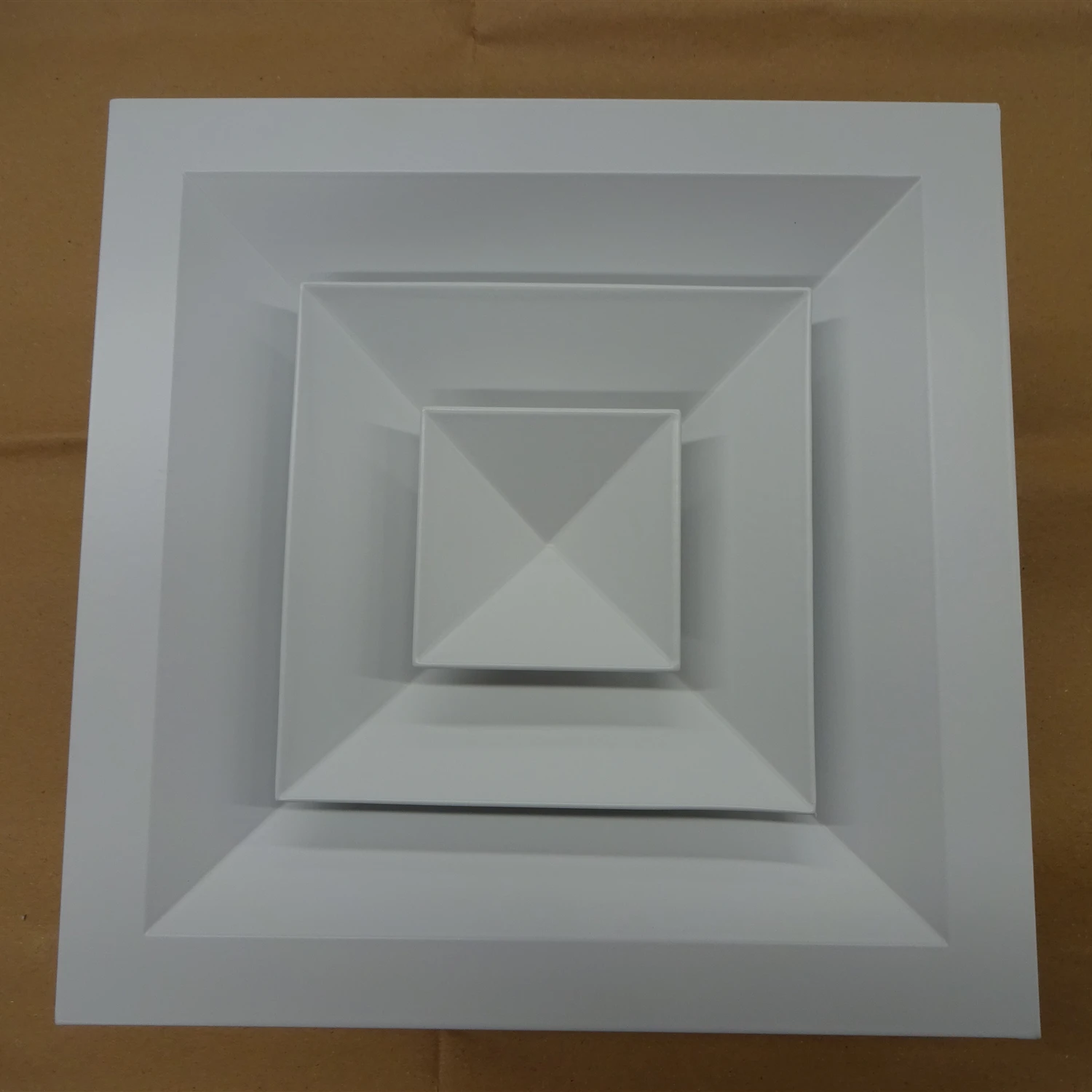 Air Conditioner Intake Adjustable Louvers Duct Shutter With Plenum Box ...