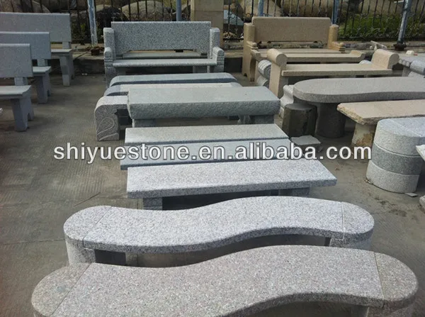 China Natural Grey Granite Stone Bench - Buy Granite Stone Bench,Grey ...