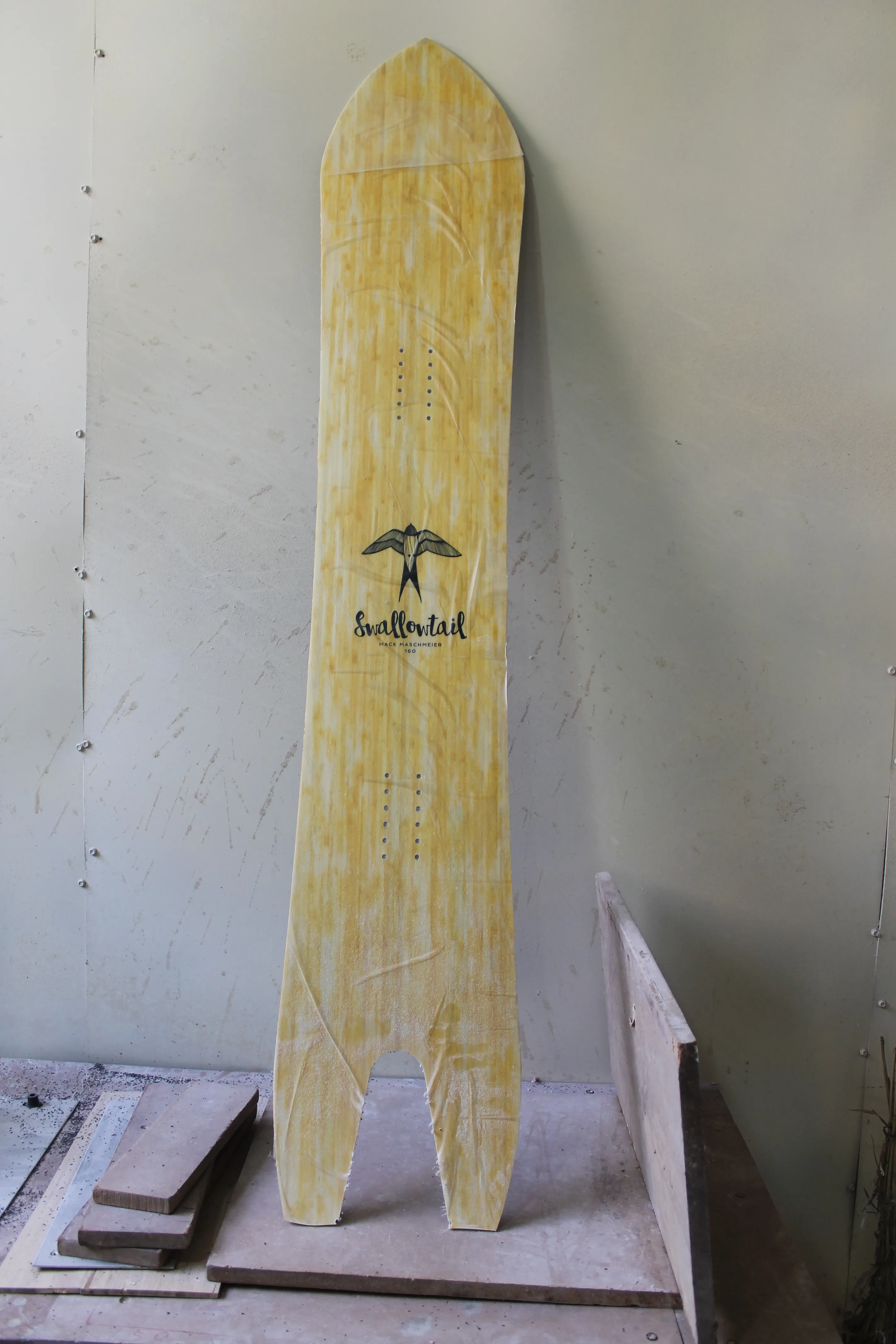 Talos Bamboo Top Sheet Pitch Tail Custom Snowboard - Buy Snowboard ...