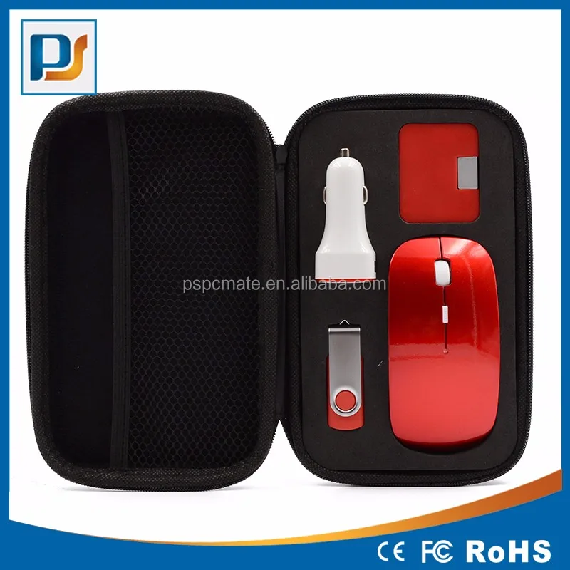 Promotional Electronic Gift Pack Wireless Mouse,Usb Flash Drive,Usb Hub ...