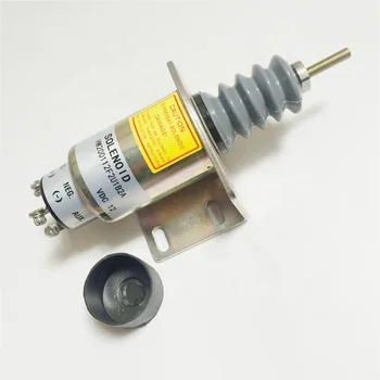 12v Heavy Duty Push Pull Solenoid 3740048 For Articulating Boom Lift ...