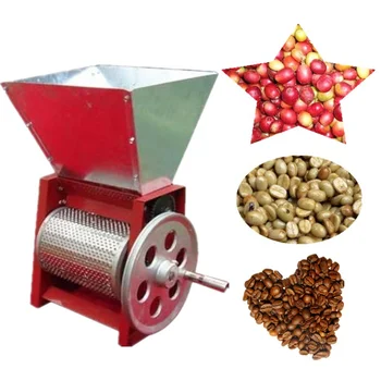 30-100kg/h Coffee Bean Dehulling Machine Coffee Peeling Shelling ...