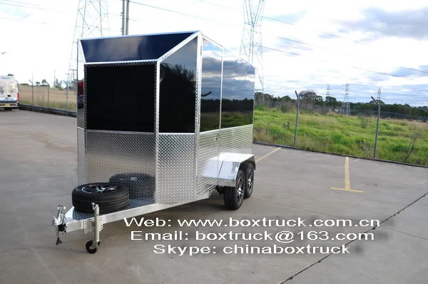 Enclosed Box Trailer - Buy Box Trailer,Fiberglass Enclosed Trailers ...