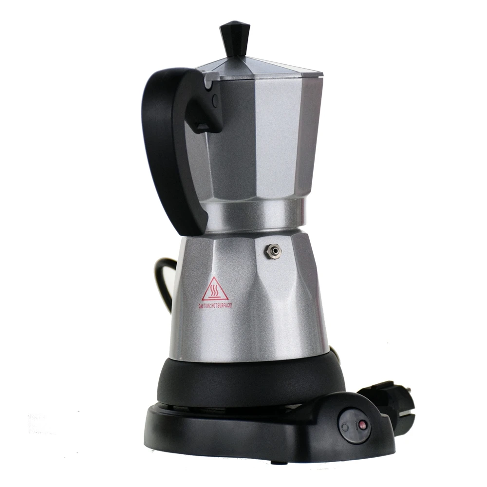 Electric Heating Mocha Pot Fully-automatic Aluminum Coffee Machine ...