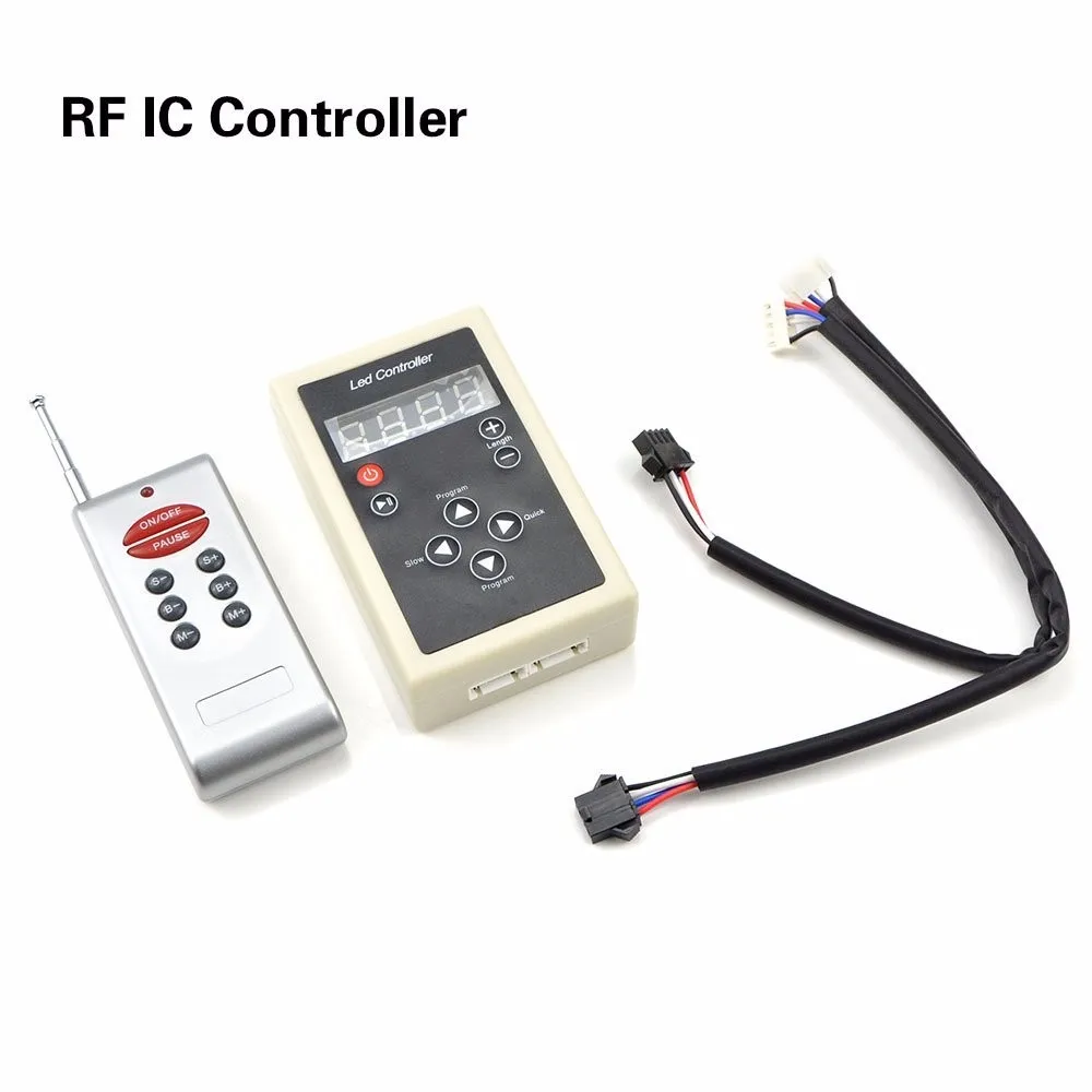 Mb001 Adressable Led Controller Rf 8 Keys Digital Led Strip Remote ...