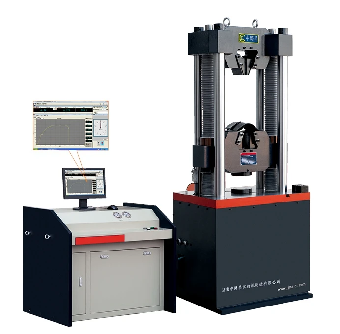 600 Kn Computerized Hydraulic Universal Testing Machine Price For Steel ...