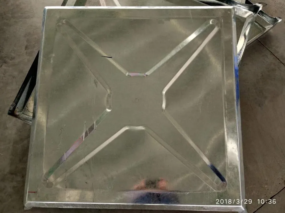 Hot dipped galvanized pressed steel panel water tank for Uganda -SUCCESS