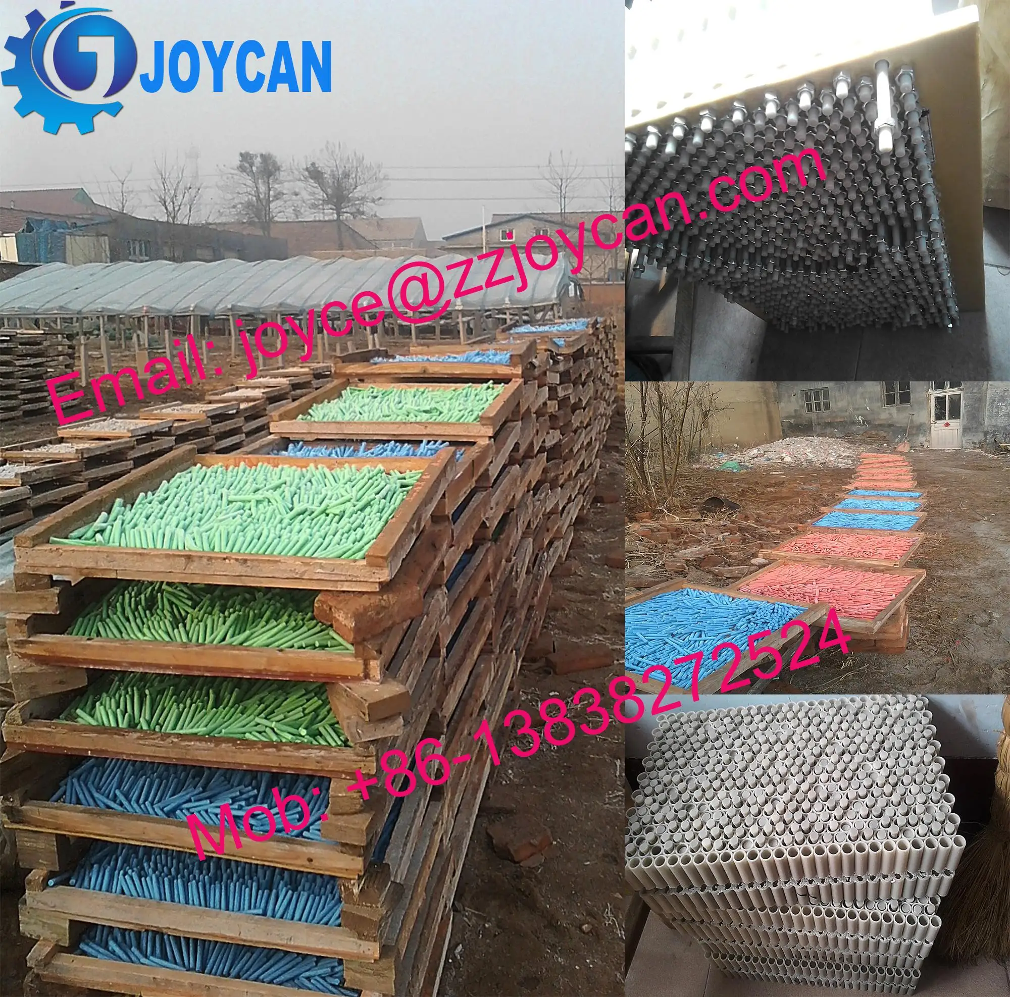 Industrial Chalk Maker - Dustless Chalk Making Machine