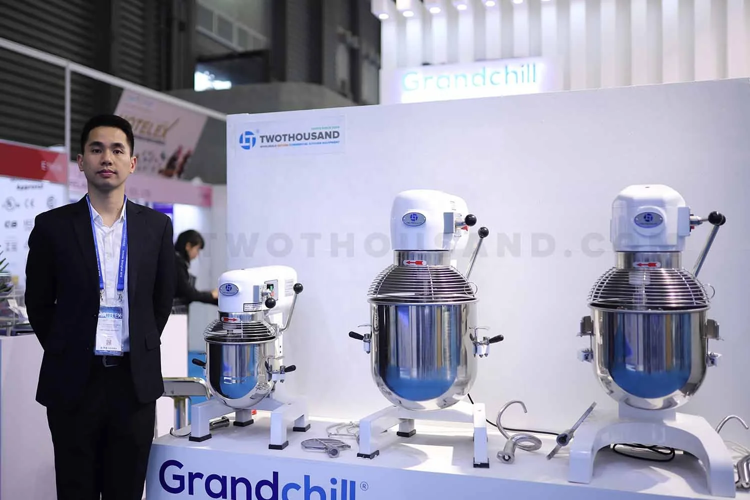 B7A 7L CE with Safety Guard Tabletop Commercial Stand Food Mixer