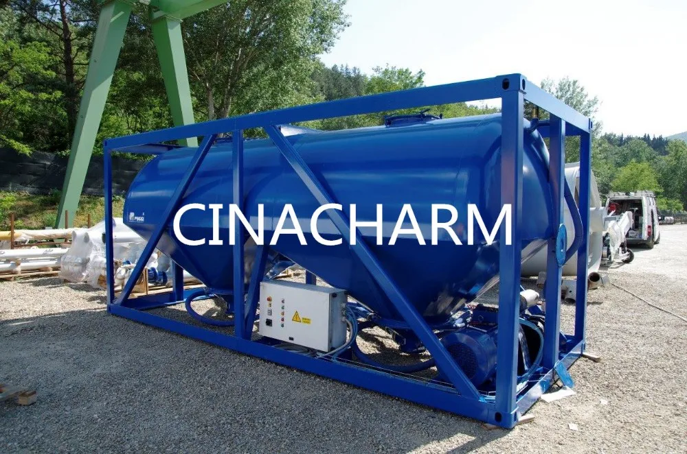 Good Quality Water Proof Horizontal 15t/30t/40t/70t Silo Cement ...