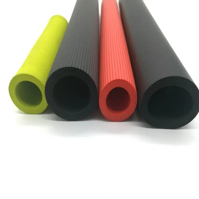 Pre Slit Colored Soft Flexible Rubber Foam Tubing With Thin Wall For ...