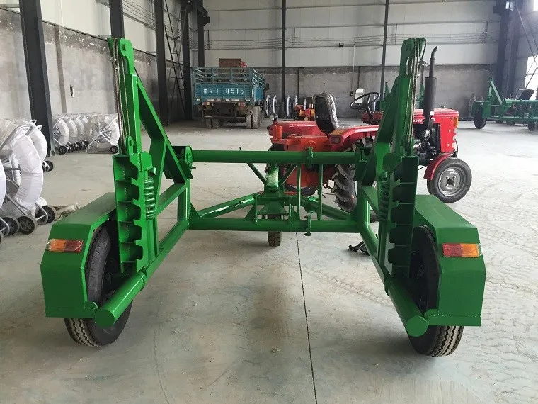 China 10t Hydraulic Cable Drum Trailer Best Seller / 3-10t Cable Reel ...