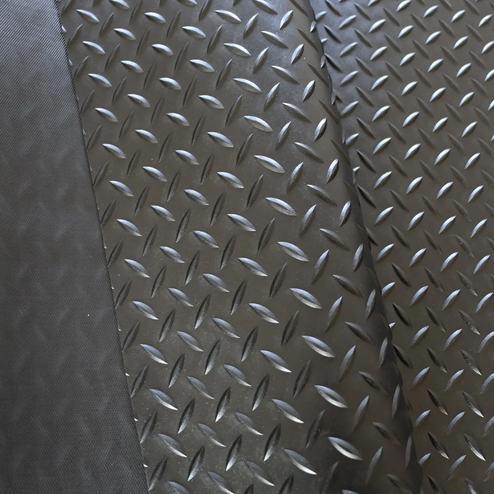 Diamond Plate Rubber Mat/anti-slip Diamond Tread Rubber Sheet - Buy ...