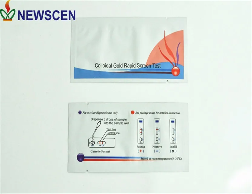 Medical Diagnostic One Step Prostate Specific Antigen Psa Colloidal ...