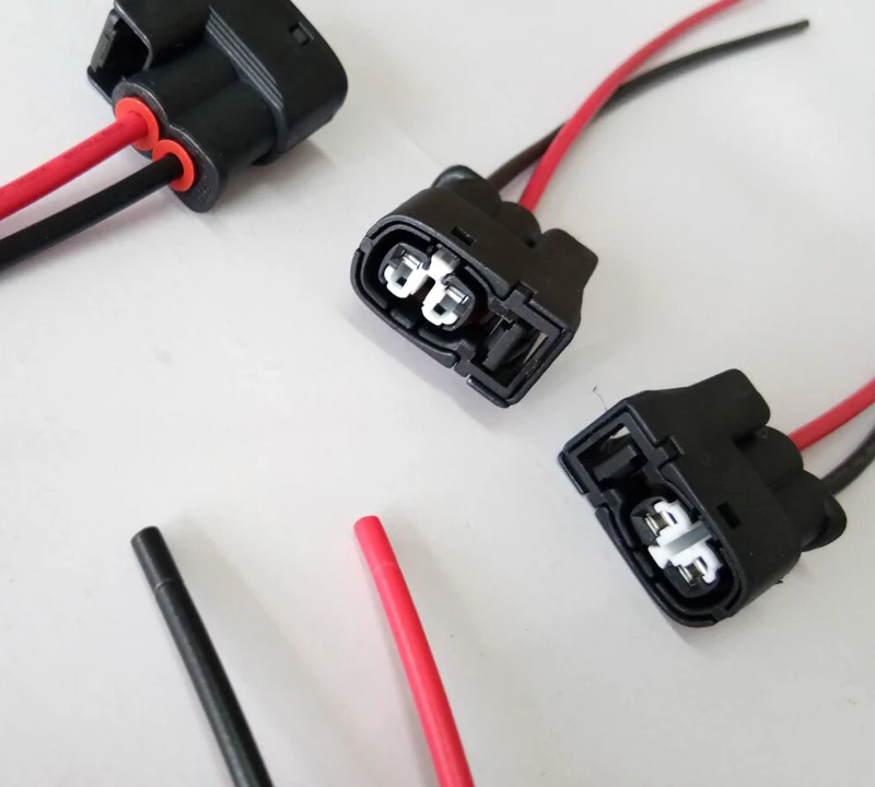 2 Pin Repair Connector Wire Harness Kit for Toyota Engines