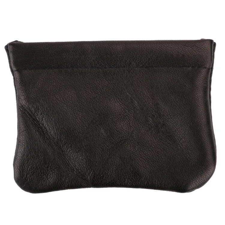 Custom Shrapnel Open Zero Wallet Automatic Closure Leather Wallet ...