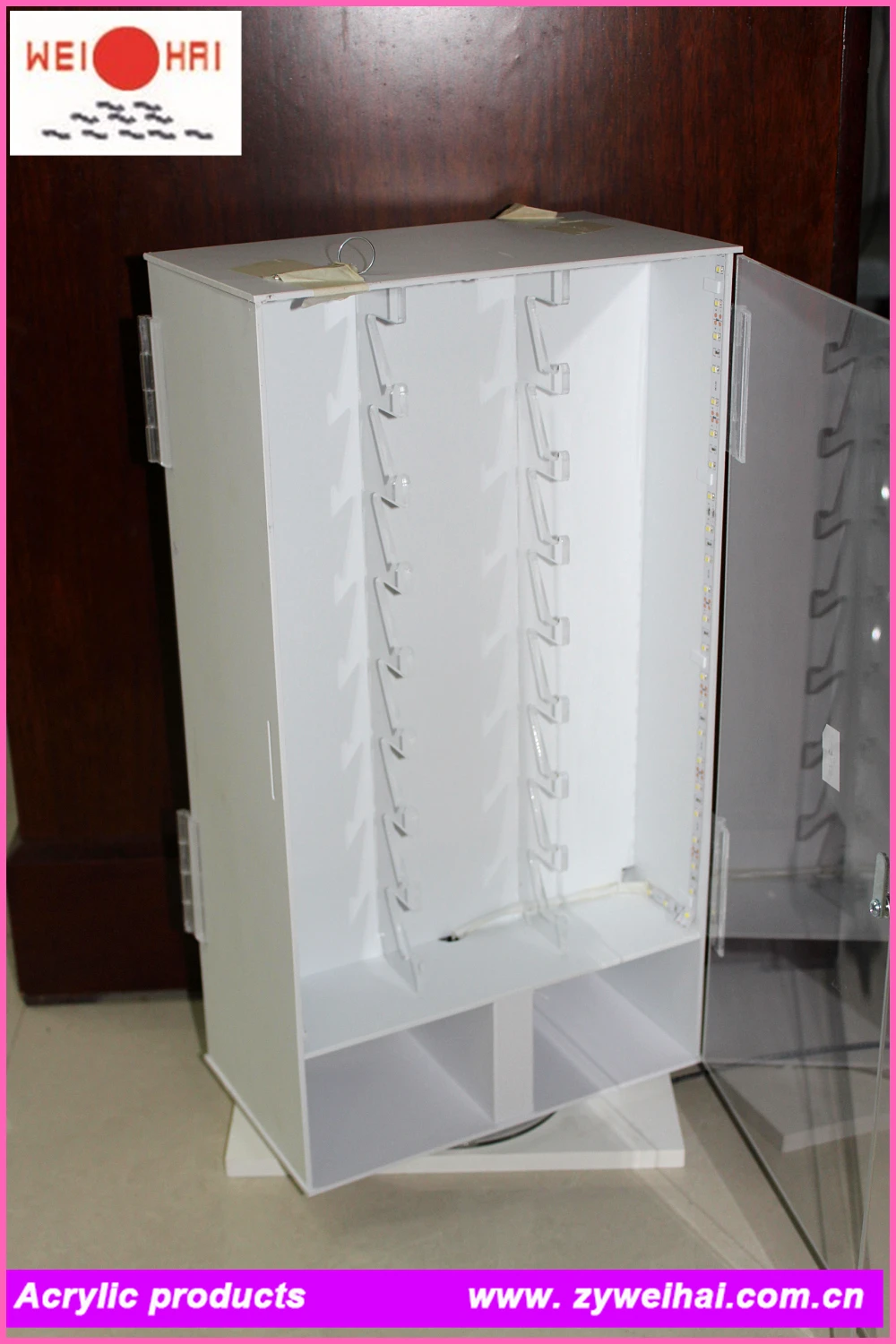 Rotating Acrylic Knife Display Cases - Buy Acrylic Knife Display Cases ...