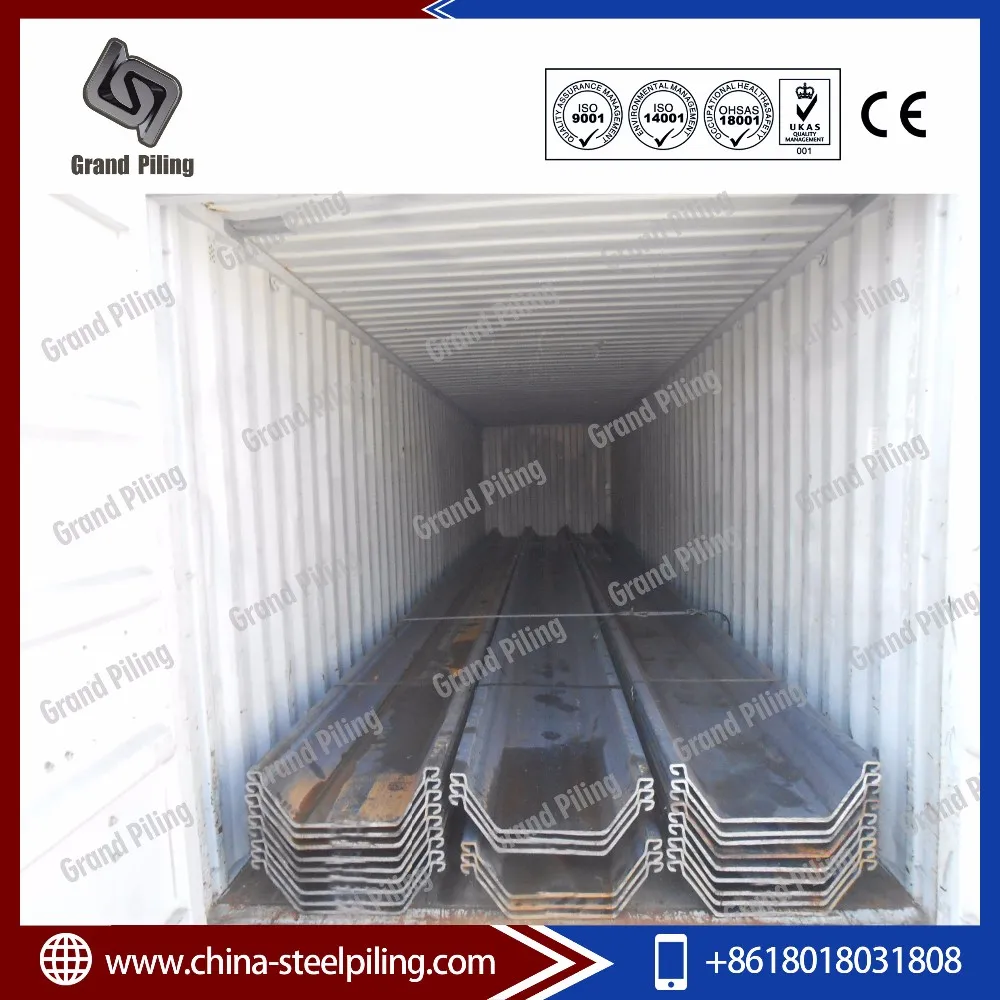 Larssen Hoesch VL 605, 605k, 606a, 606n, 607n Sheet Piles - Durable ...