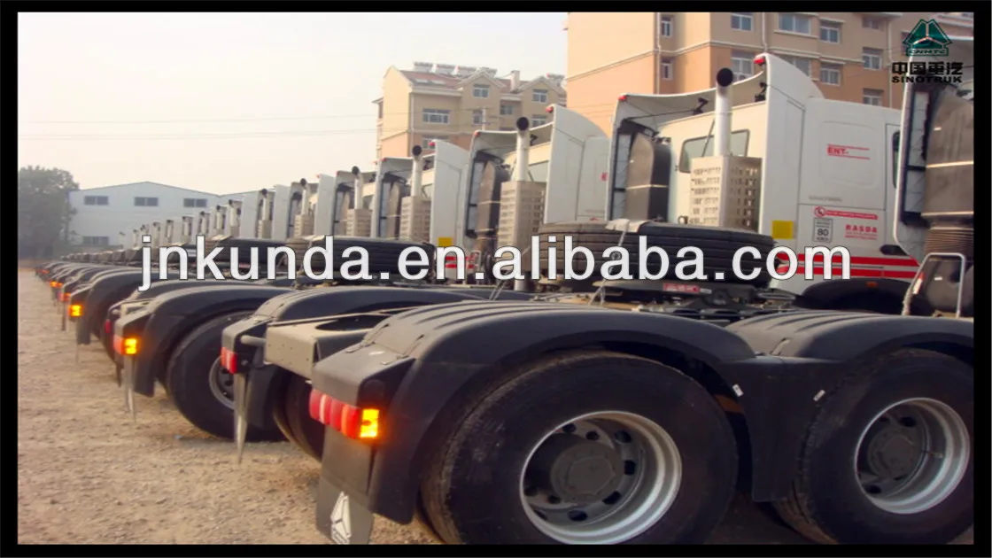 Sinotruk Howo 6x4 T7H Tractor Truck - 540 HP Powerhouse