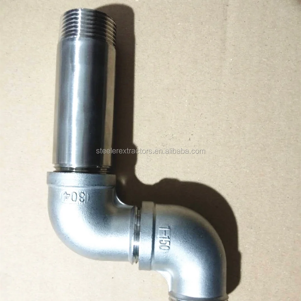 304 Stainless Steel Npt Bsp Thread Joint Three-way Tee Pipe Fittings ...