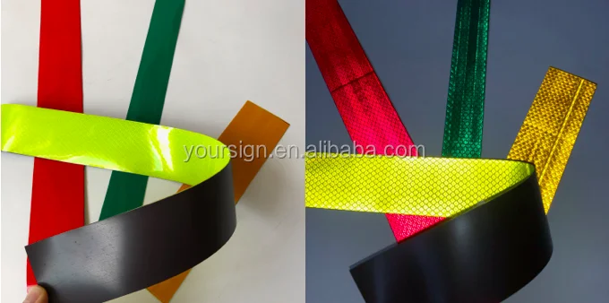 Magnetic Reflective Tape - Durable 5cm x 45.7m PVC Strip for Vehicle ...