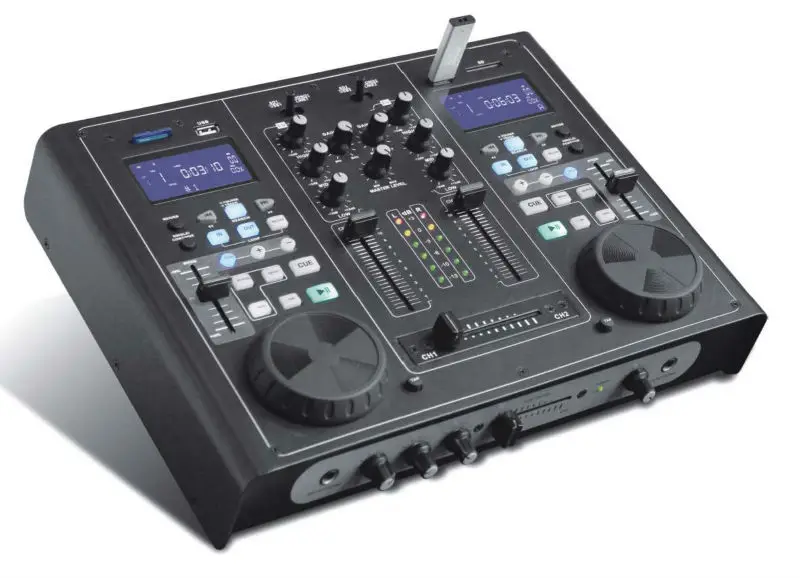 Msd-2u Dual Usb Sd Mp3 Dj Player With Mixer - Buy Dj Player With Mixer ...